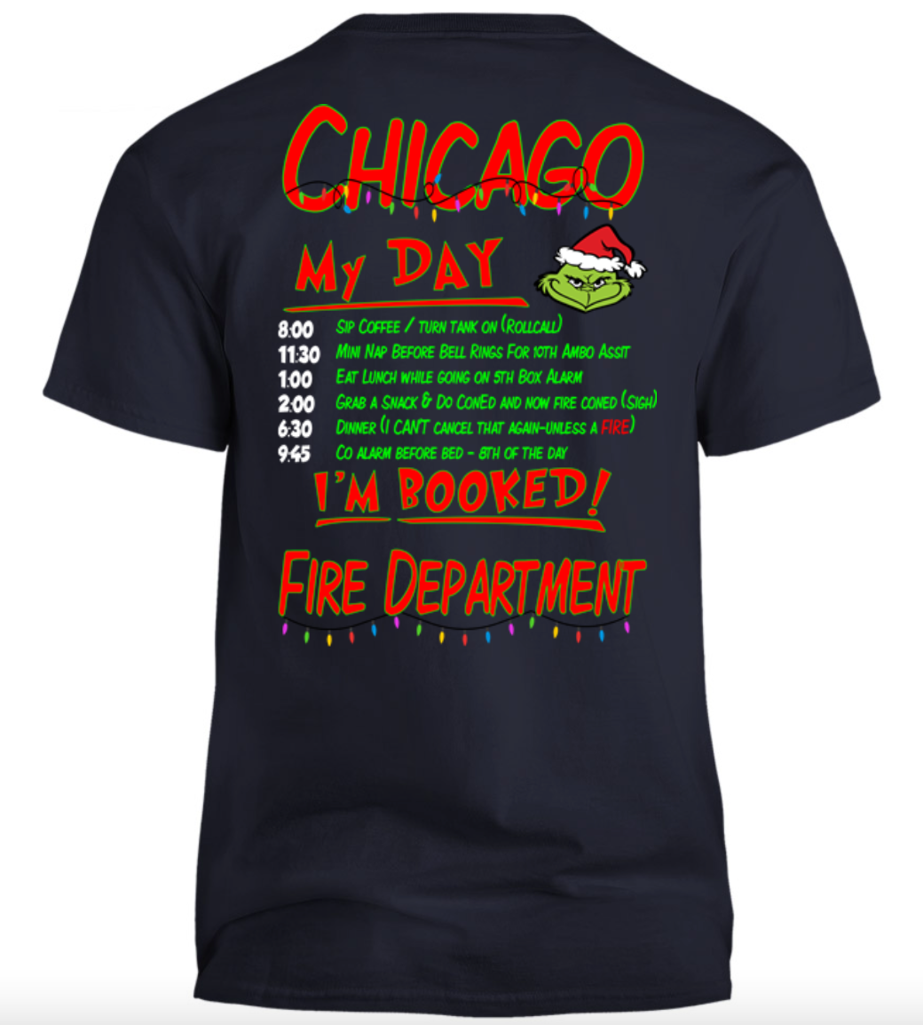 CFD Grinch T-Shirt – Salty Smoke Eater Apparel Co.